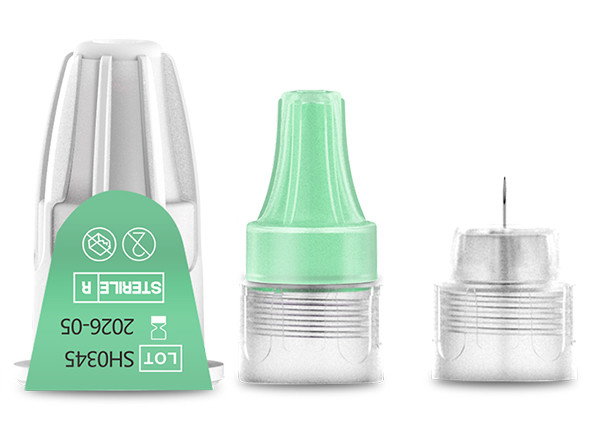 32G 4mm Disposable Sterile Insulin Lancet Pen Needles With Extra Thin Wall