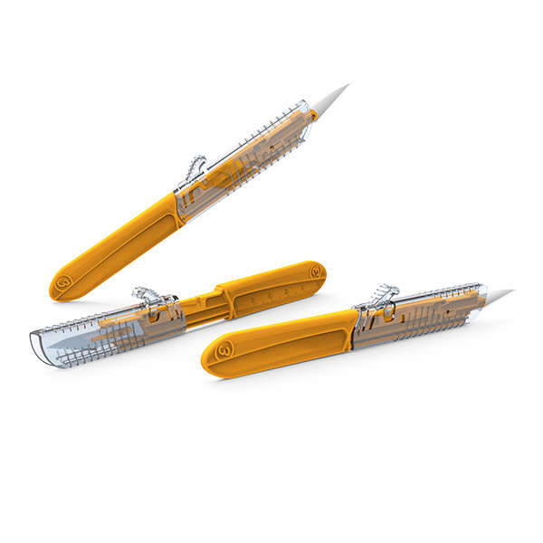 SteriLance Retractable Sterile Safety Surgical Scalpel Permanent Safety ...